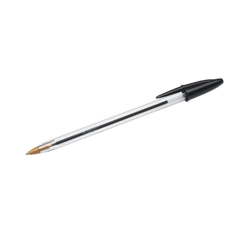 Stylo bille BIC Cristal 1 mm - noir Stylo bille BIC Cristal 1 mm - noir