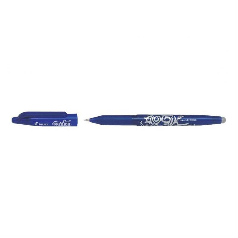 Stylo roller gel PILOT FRIXION ball 0,7mm - BLEU