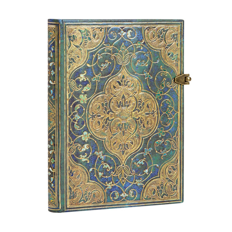 Carnet PAPERBLANKS Ligné - Midi 130×180mm - Chroniques Turquoises série ...